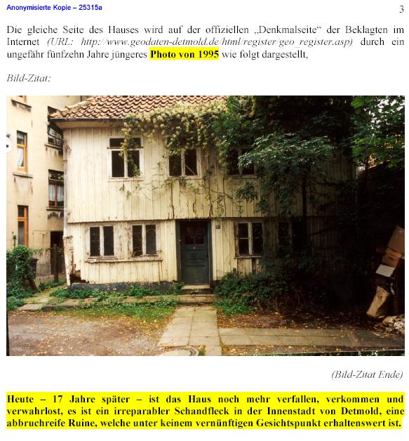 Der Detmolder Denkmalstreit